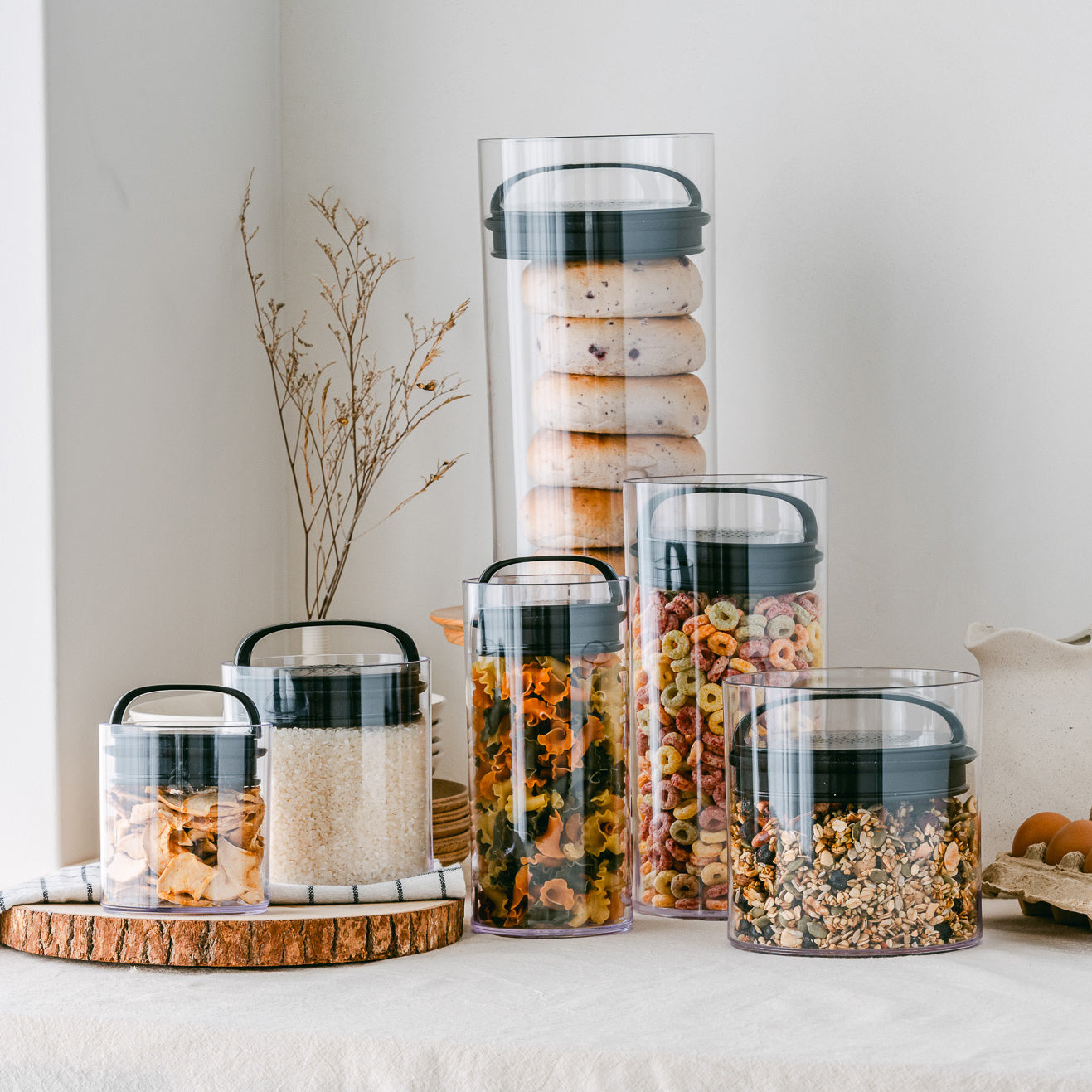 EVAK 密封儲物罐 Fresh 系列/ 5 入組合